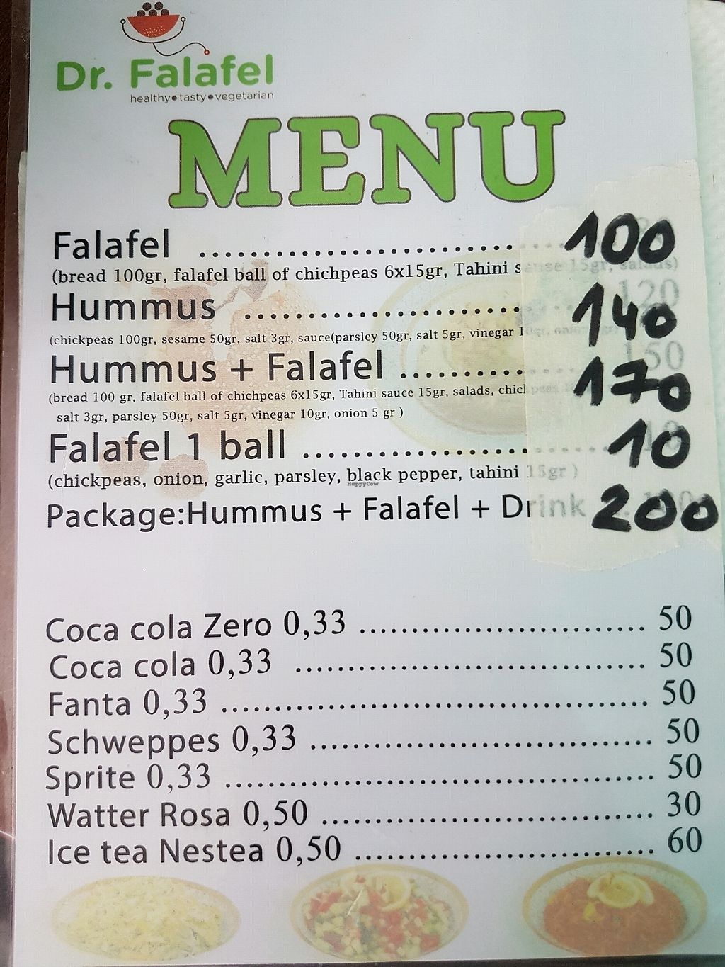 Dr. Falafel - Menus.mk